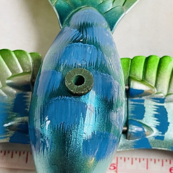 Exhart | Accents | Exhart Hummingbird Home Decor Blue Green Garden ...